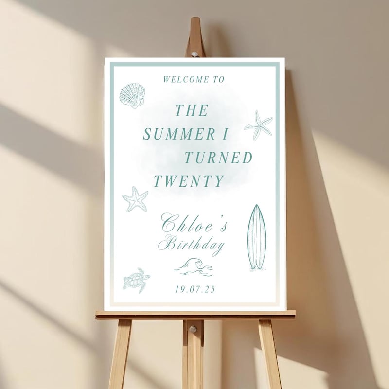 The Summer I Turned Pretty Party Decor - Etsy