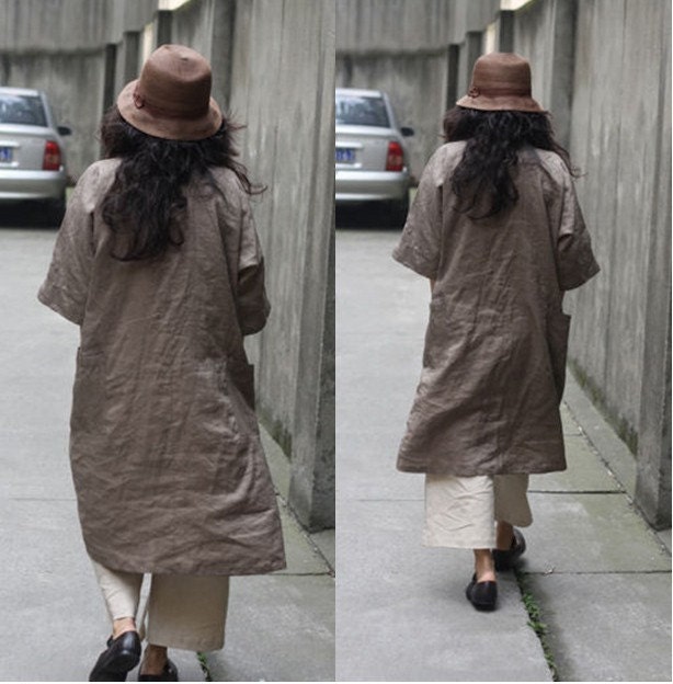 Ethnic Chinese Style Linen Long Dress/ 27 Colors/ RAMIES - Etsy