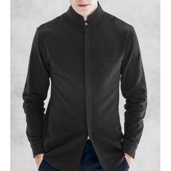 Mens Shirts With Hidden Buttons - Etsy