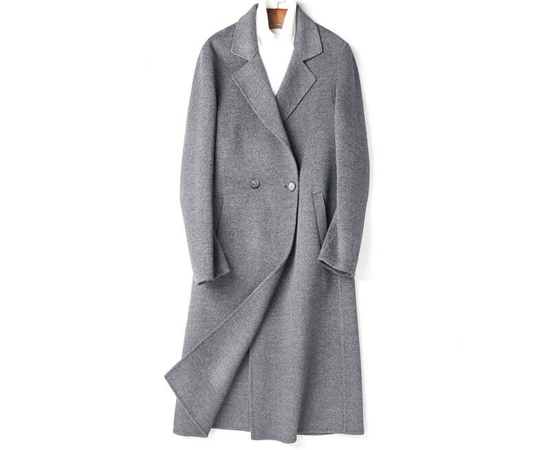 Classic Men's Double-faced/ Sided Cashmere and Wool Jacket/double ...