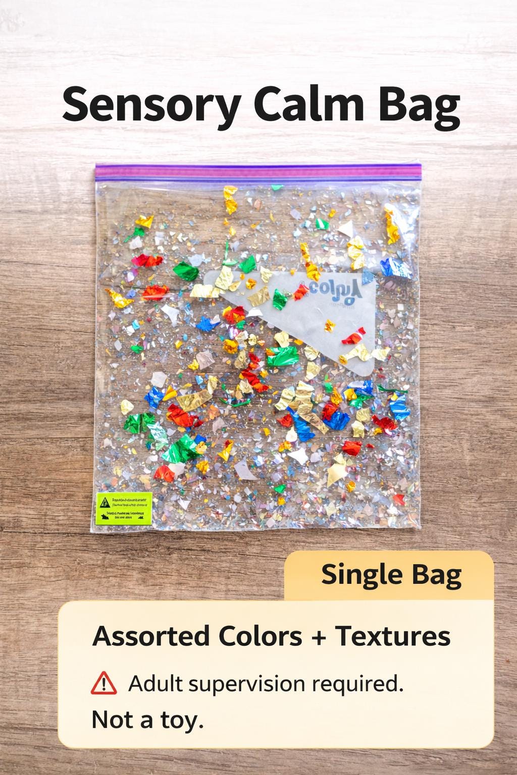 Sensory Calm Bags | Sensory Regulation Tool | Calm Down Fidget ...