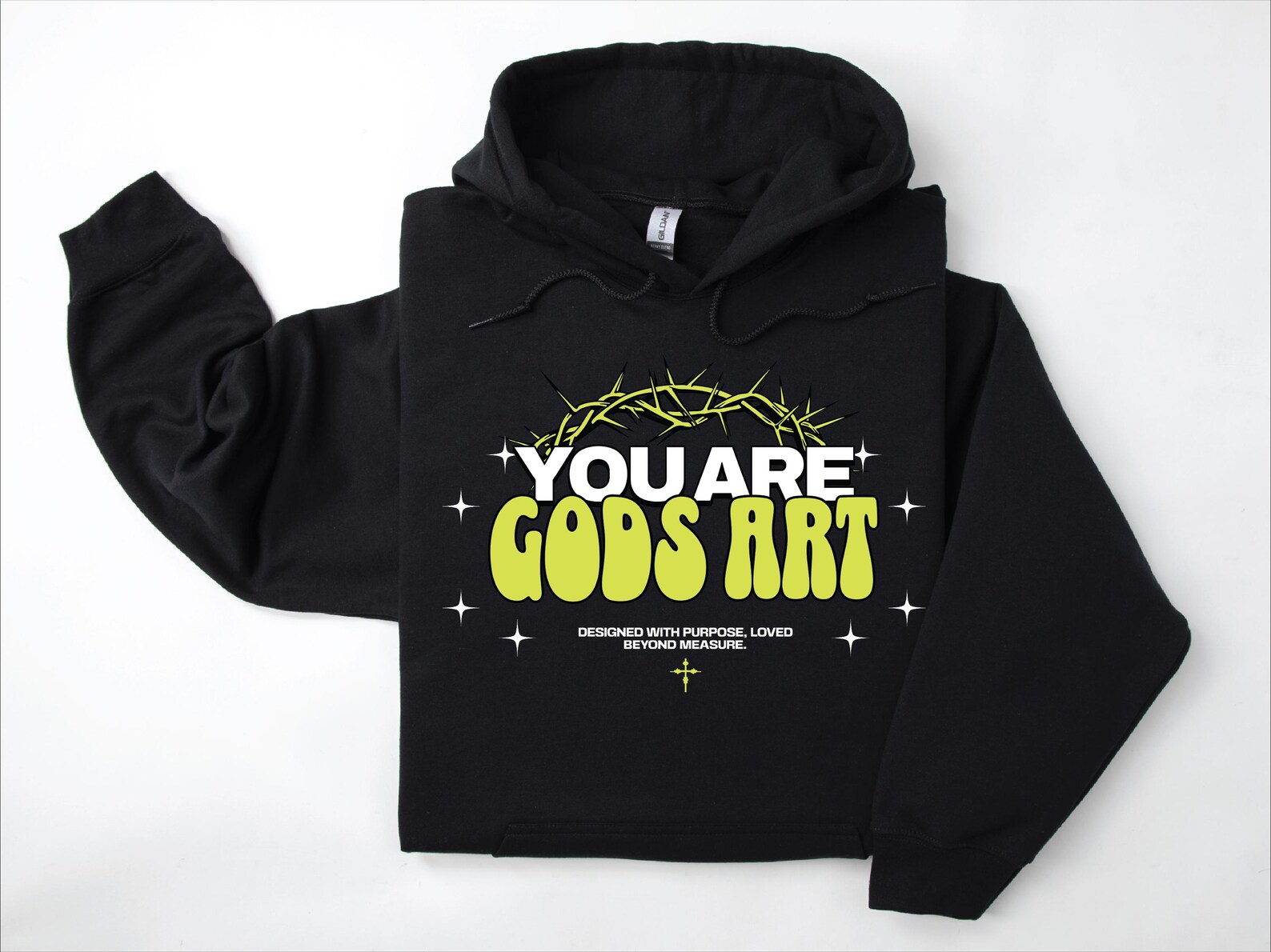 Christian Bubble Letter PNG | You Are God's Art Design (digital ...