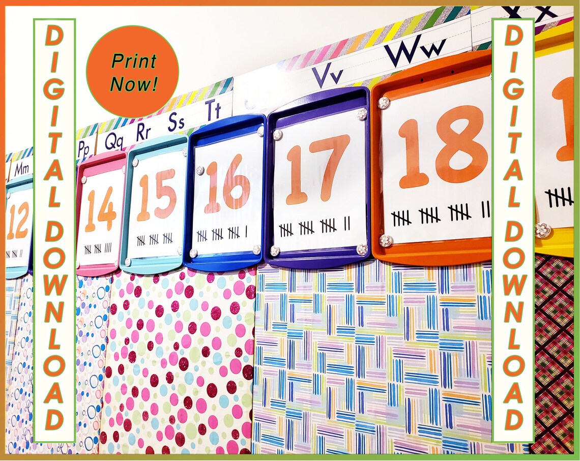 36 Skip Counting Cards / Posters. Printable Number References - Etsy