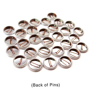 35x Pinback Buttons 1". Valentine's Day Candy Conversation Hearts ...