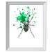 Squashed Spider Watercolour Art Print - Etsy