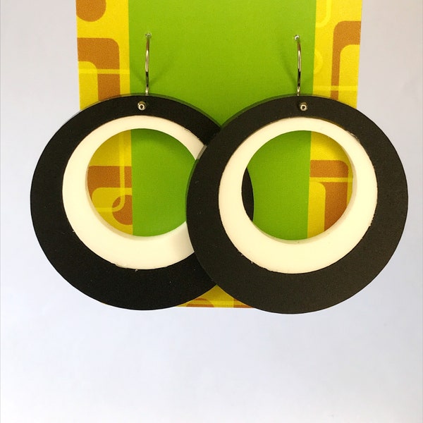 60s Mod Earrings - Etsy
