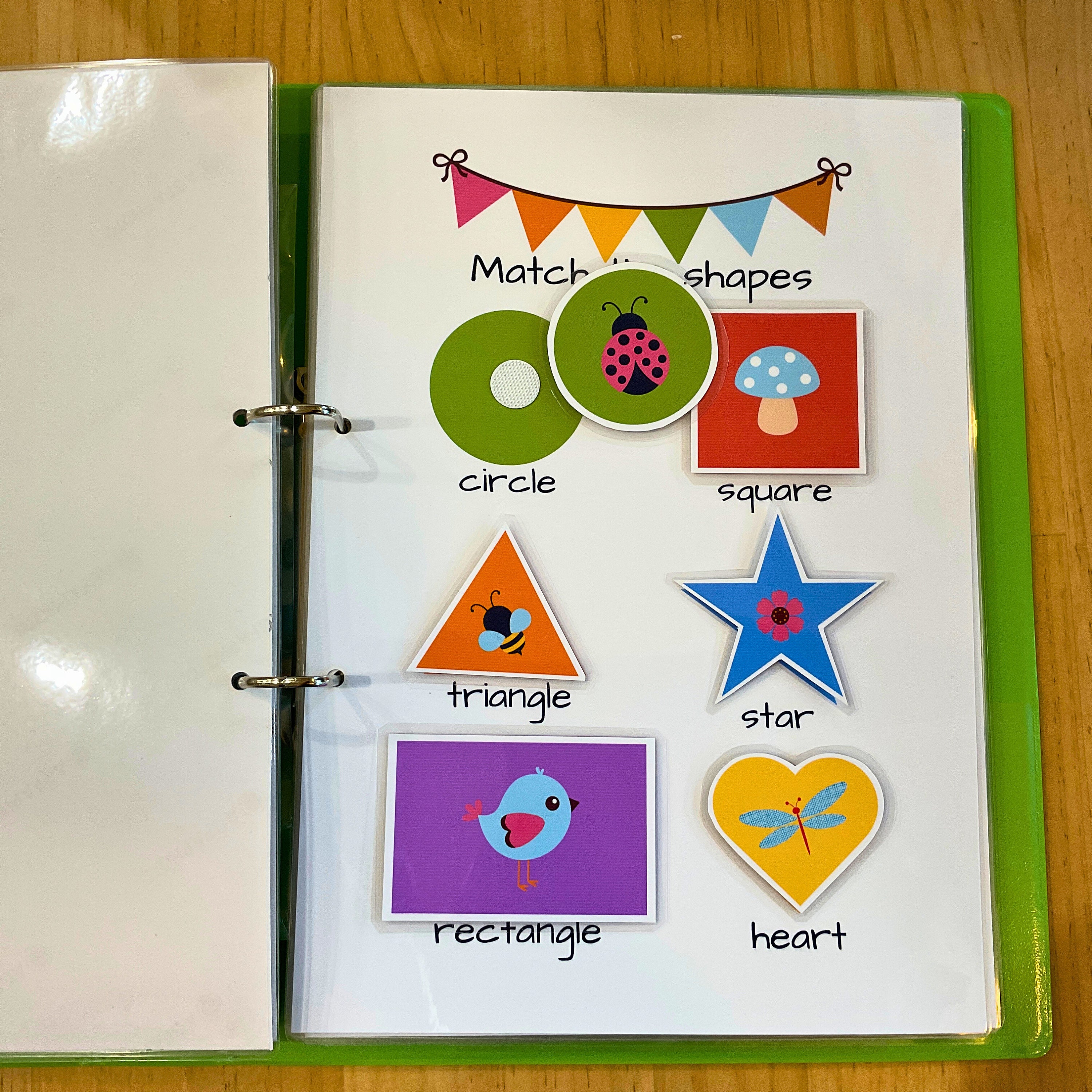 Busy Book Woodland Animal Folder Inc Extra Printable Pages Educational ...