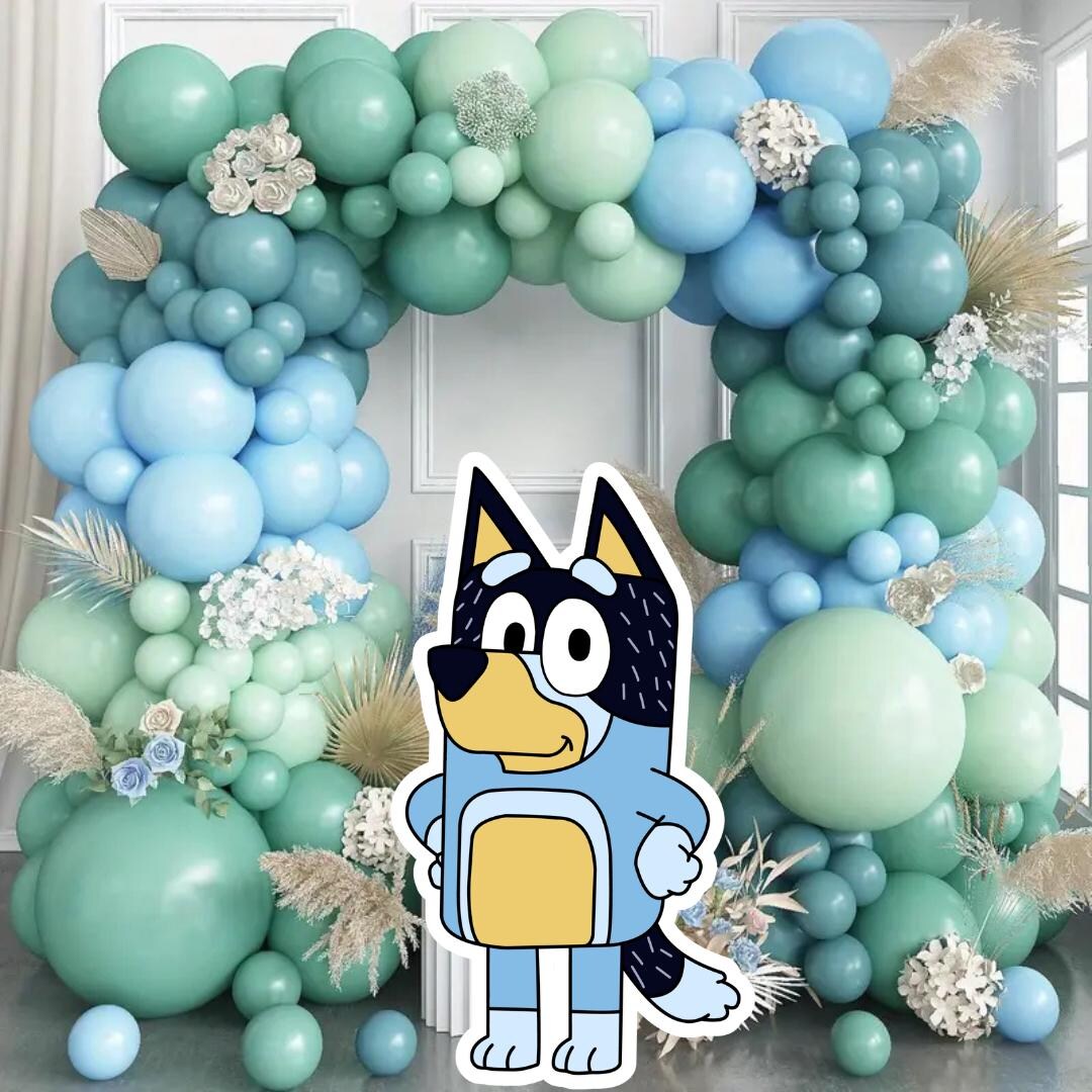 Bluey Dad Corflute Cutout Standee Party Decor - Etsy Australia