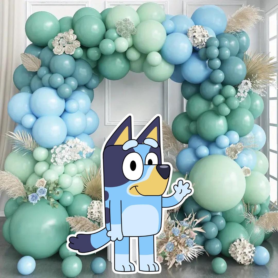 Bluey Corflute Cutout Standee Party Decor - Etsy Australia
