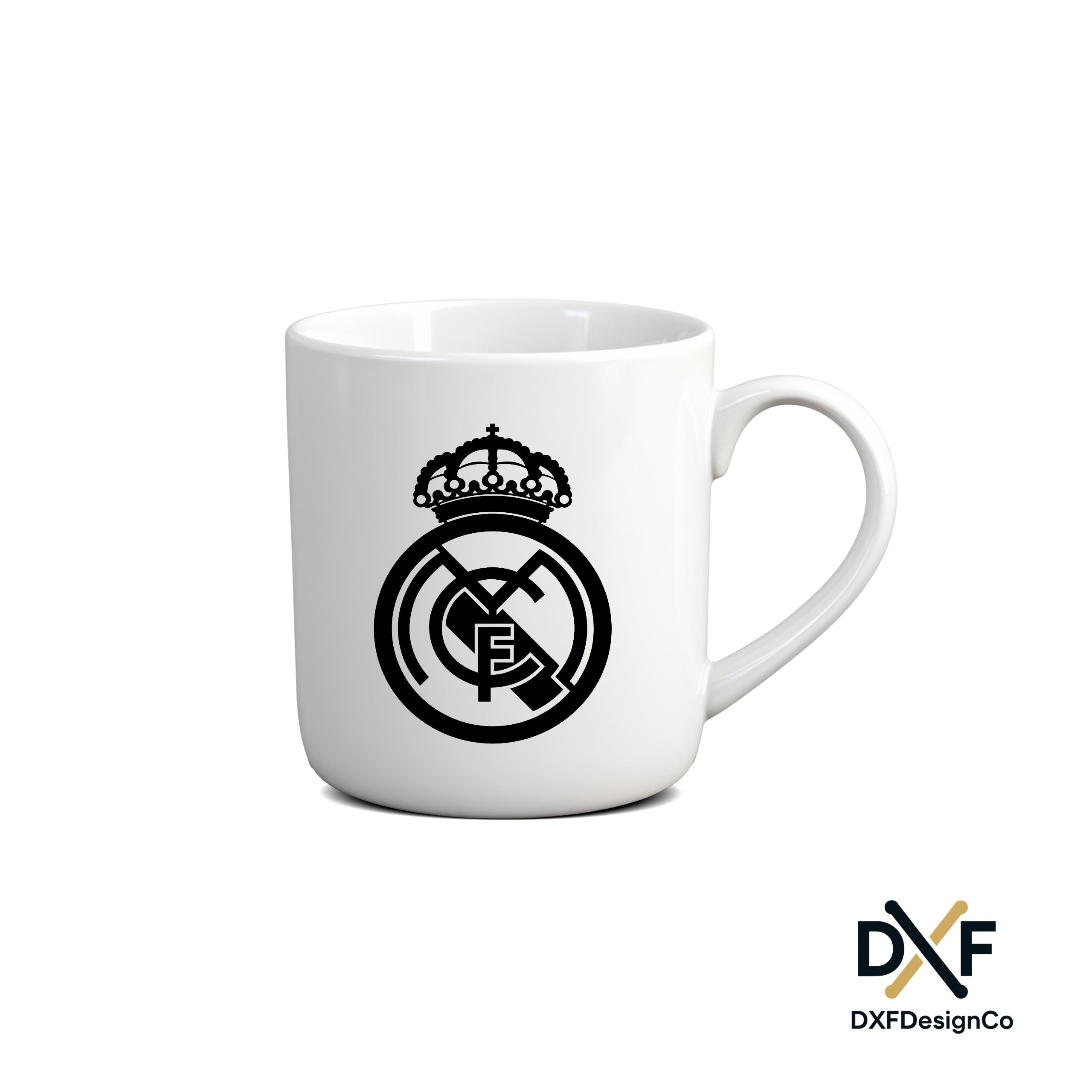 Real Madrid Logo Vector | Laser Cut (SVG & DXF) - Etsy