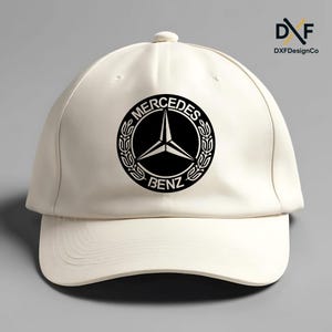 Mercedes Benz Logo DXF SVG | Luxury Car Wall Art | Laser Cut Metal ...