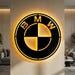 BMW Logo Dxf Svg for Laser Cut | Car Wall Art CNC Vector File - Etsy