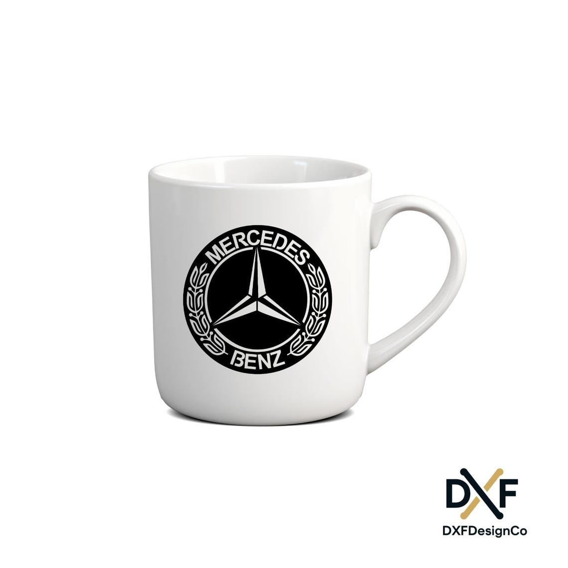 Mercedes Benz Logo DXF SVG | Luxury Car Wall Art | Laser Cut Metal ...
