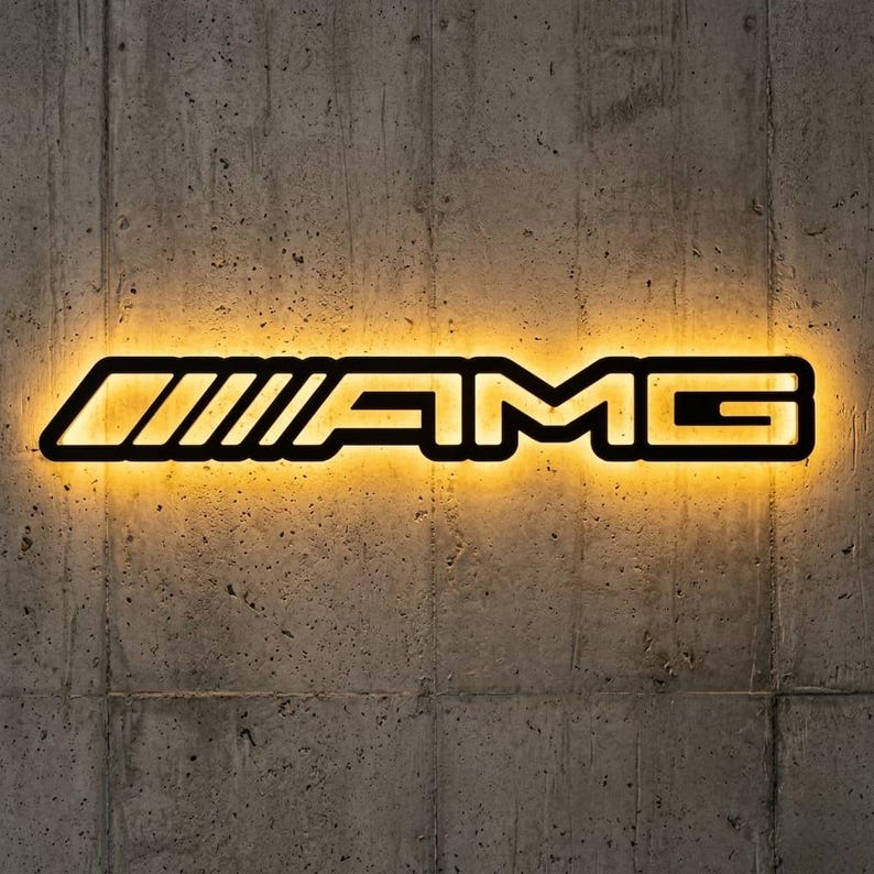 AMG Mercedes Logo SVG DXF Bundle | German Performance Wall Art (digital ...