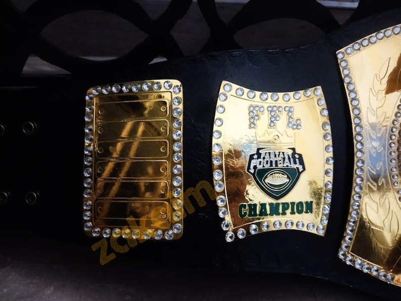 Fantasy Football Championship Belt, Super Bowl Spinner Fan Title ...