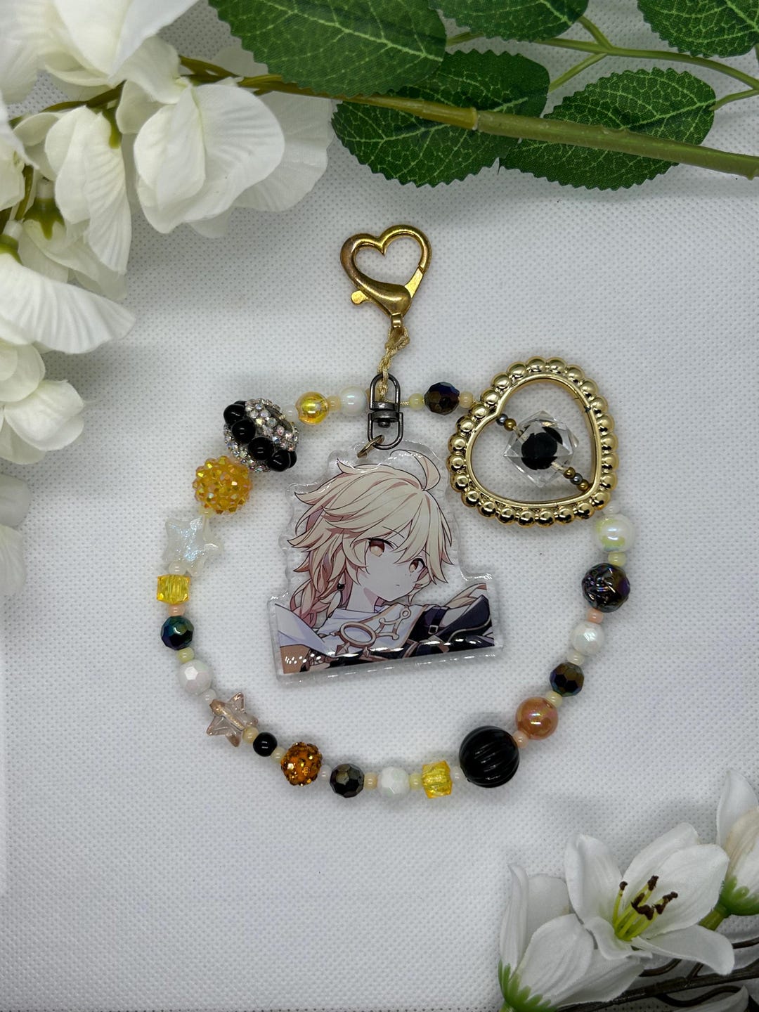 Aether Genshin Impact Wristlet Charm - Etsy