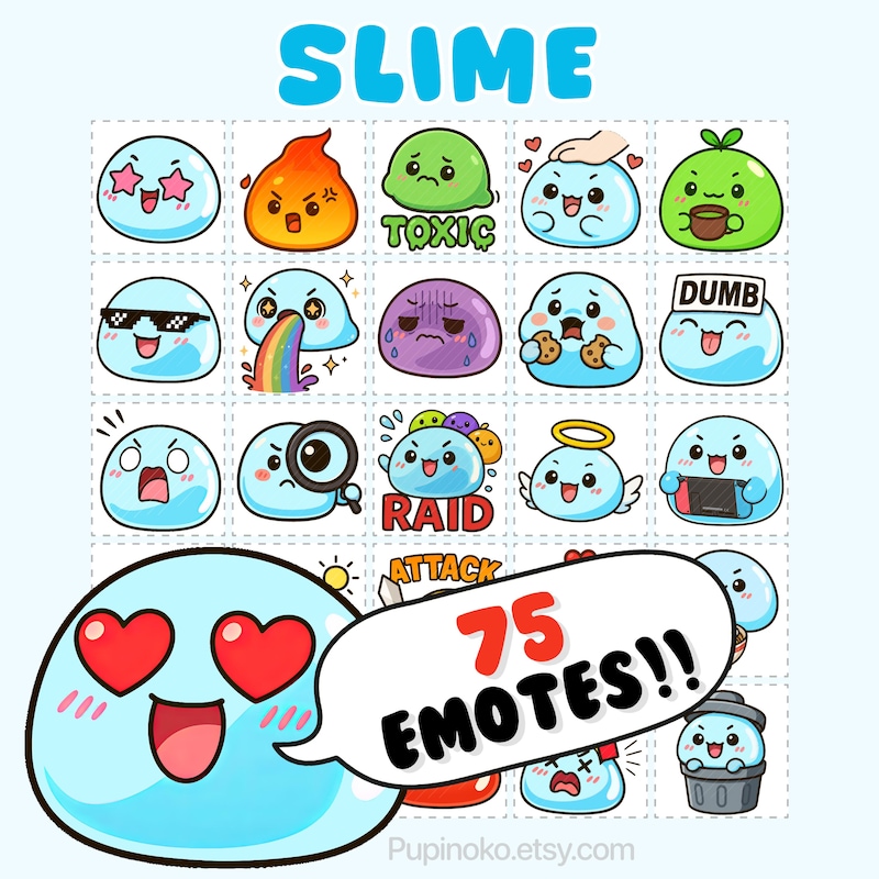 Slime Stream Pack - Etsy
