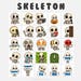 Animated Twitch Emotes: Skeleton, Halloween Spooky Emojis, Discord ...