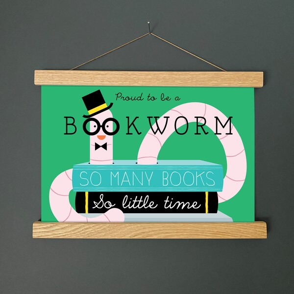 Reading Poster - Etsy UK