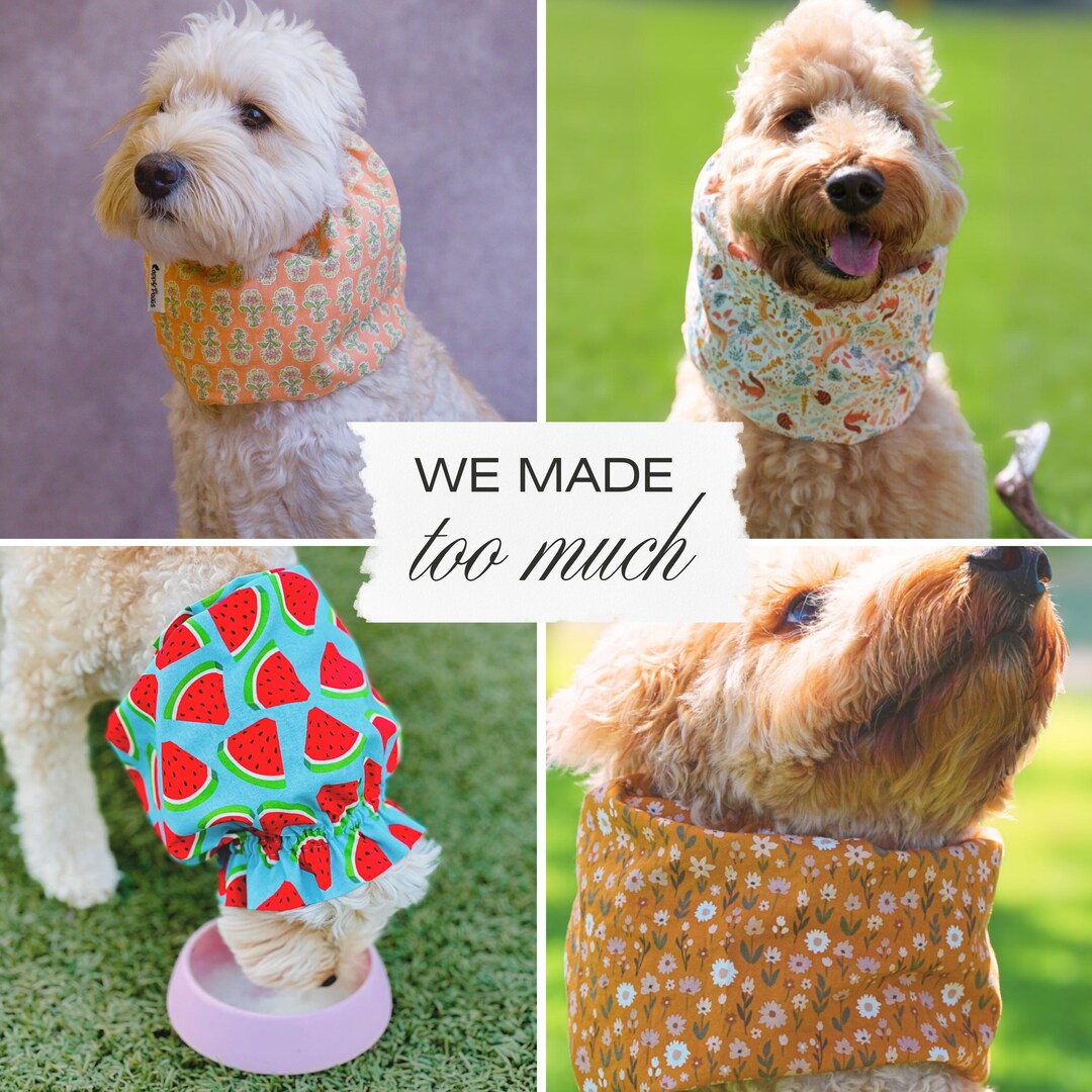 MADE TOO MUCH | Small Dog Snood | for Dogs Weigh 10~25lbs - Etsy