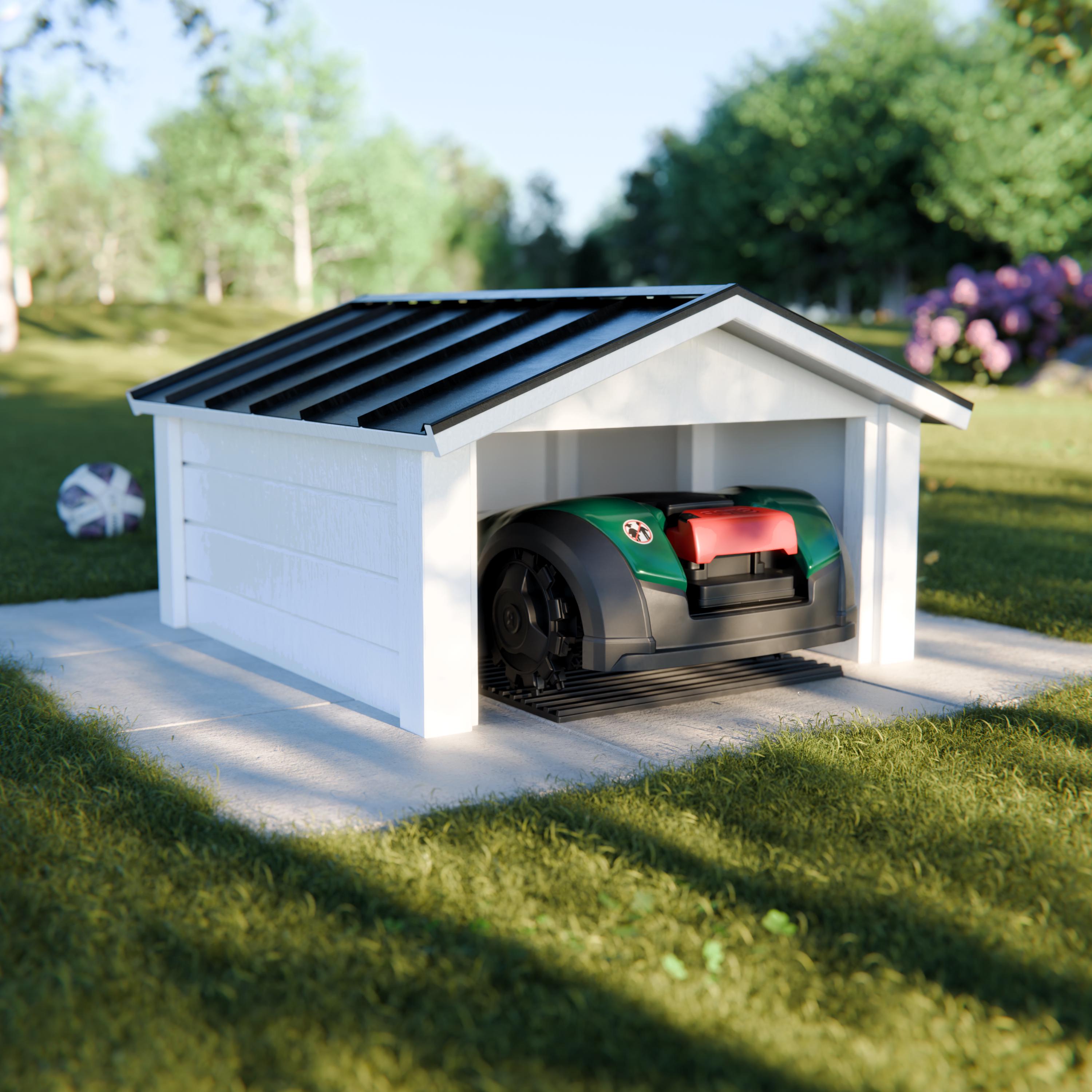 Robotic Lawn Mower Garage Plans | DIY Building Instructions - Etsy