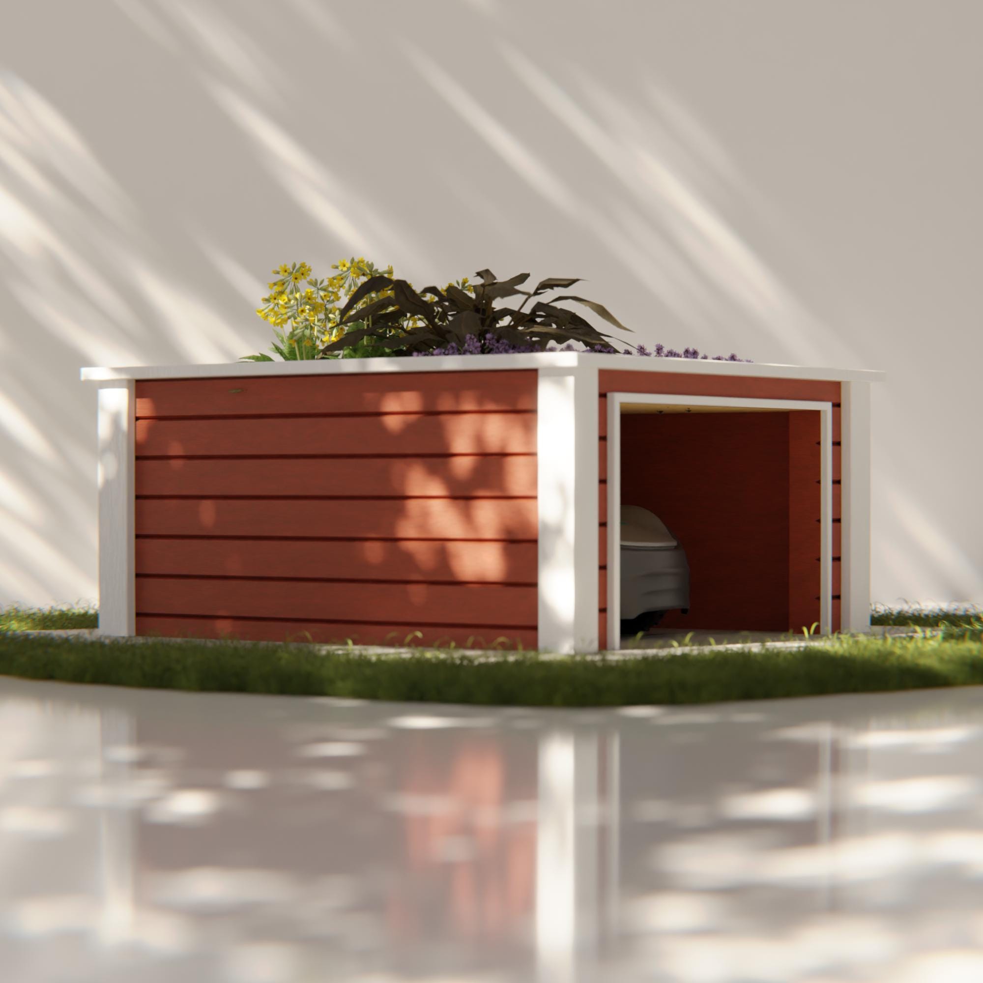 Plantable Robot Lawn Mower Cover Plans | Building Instructions - Etsy