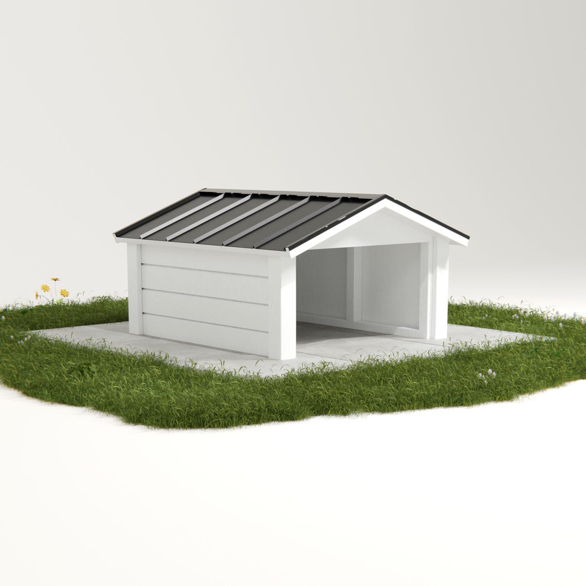 Robotic Lawn Mower Garage Plans | DIY Building Instructions - Etsy Canada