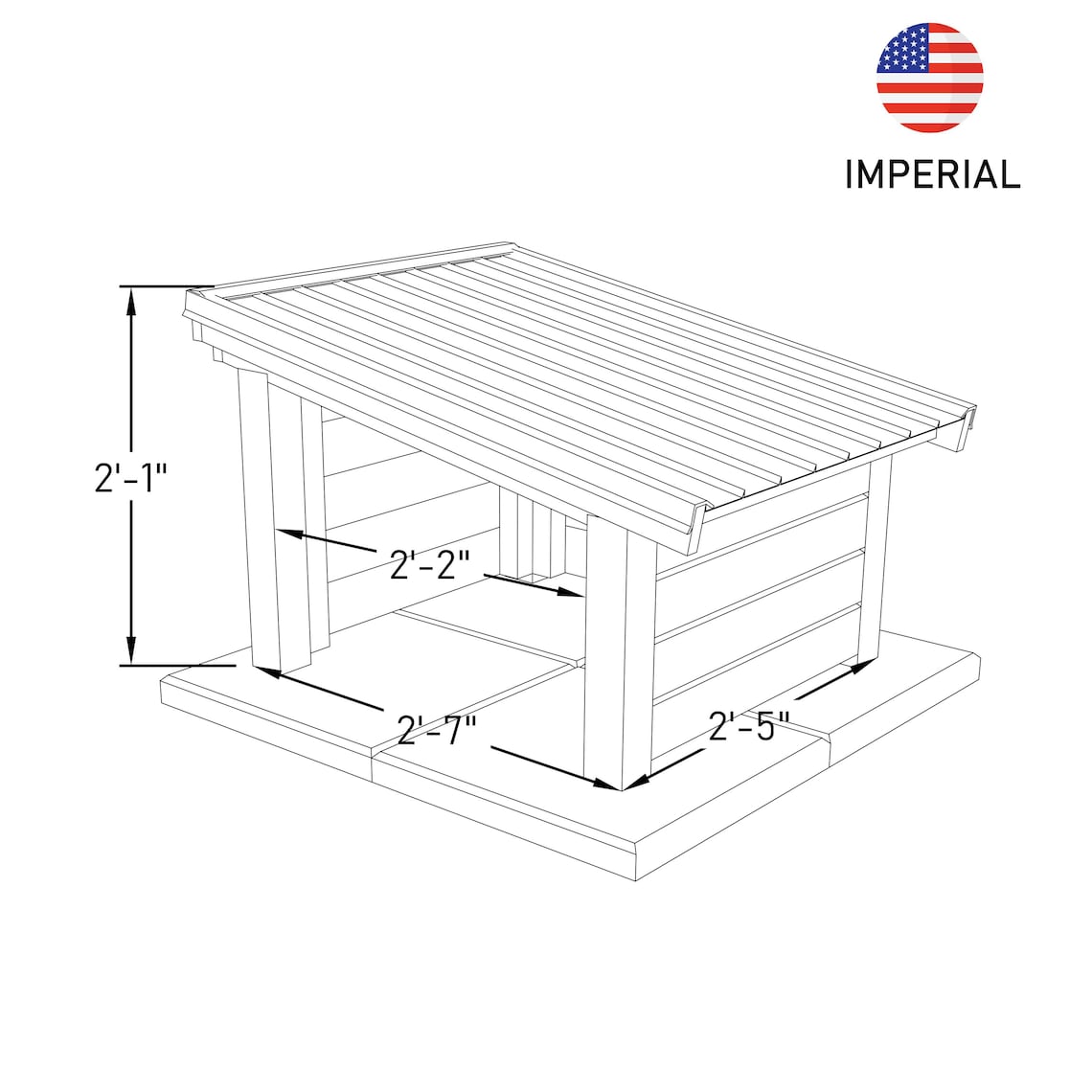 Robotic Lawn Mower Garage Plans With Shed Roof - Step-by-step ...