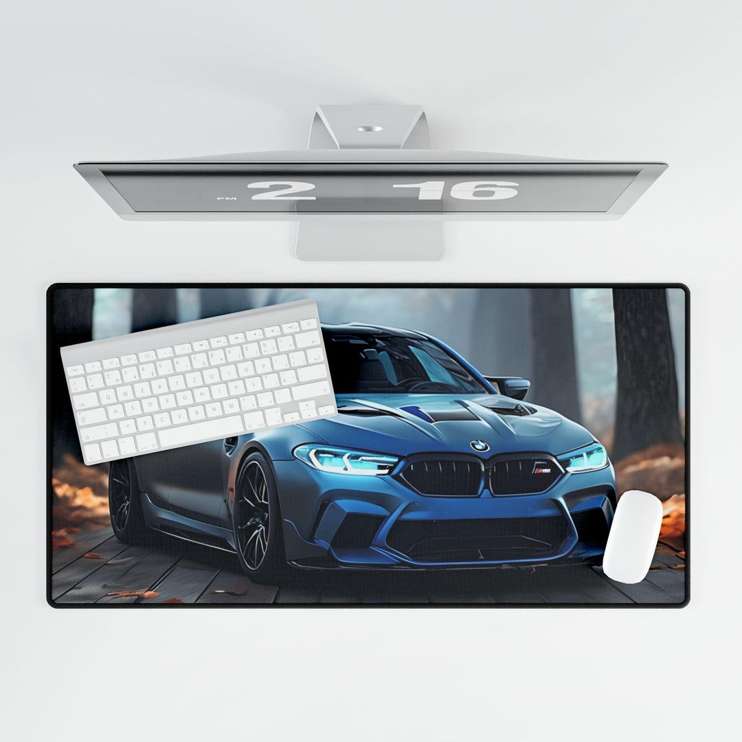 Bmw M5 Competition Gaming Desk Mat - Perfect for Car Enthusiasts, Gamer ...