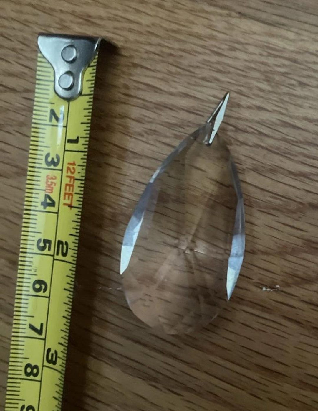 Vintage Stass Crystal Chandelier Prism Leaded Glass - Etsy