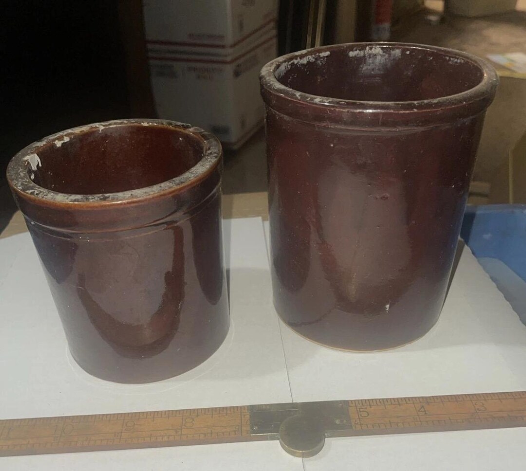 French Stone Wear Crocks/pots Early 20th Century - Etsy