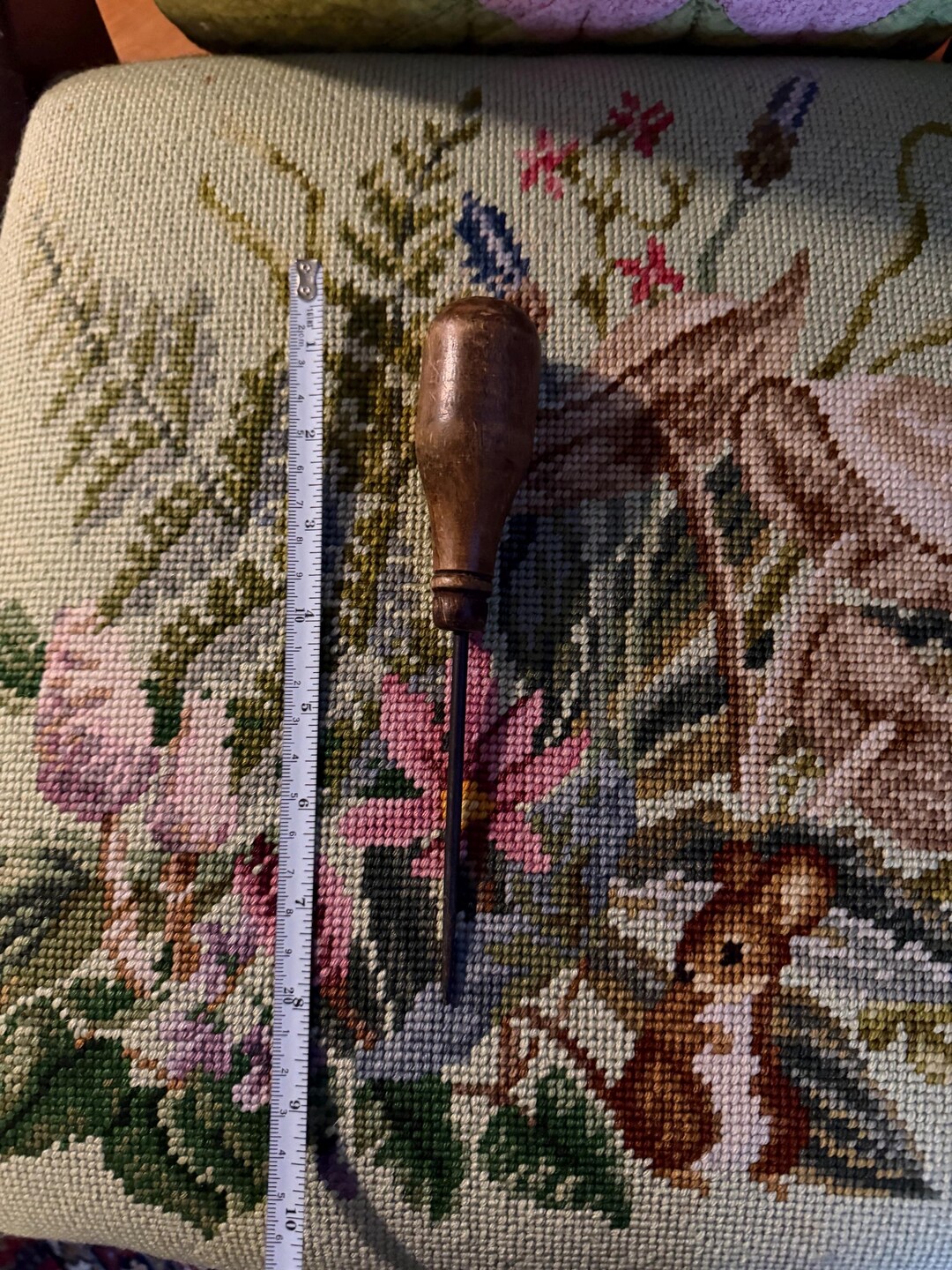 Vintage Wood Handle Ice Pick - Etsy
