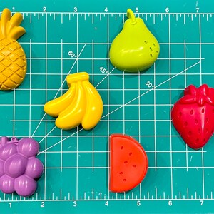 Set of 6 Large Fruit Crayons, Party Favors, Birthday Gift, Teacher Gift ...