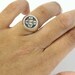1/2" Signet Ring - Crossing Hawk Feathers in a Circle -maruni Chigai ...