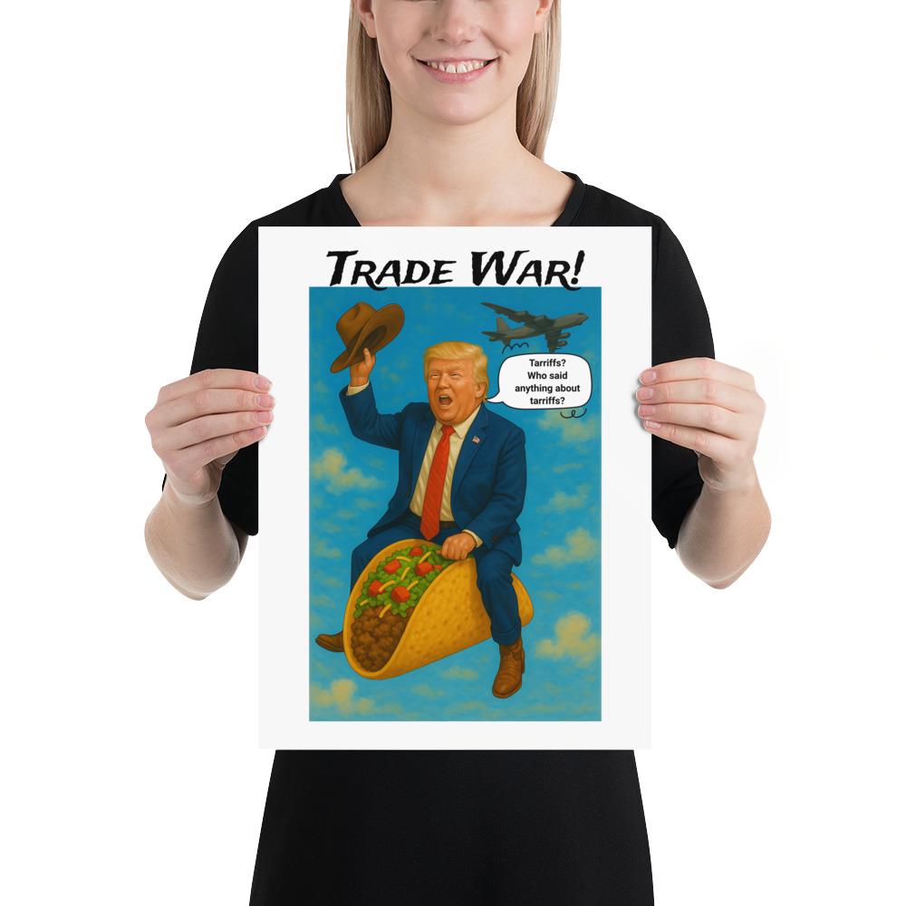 Trade War! Poster - Etsy