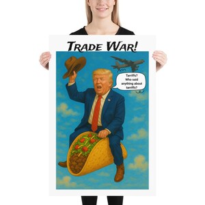 Trade War! Poster - Etsy
