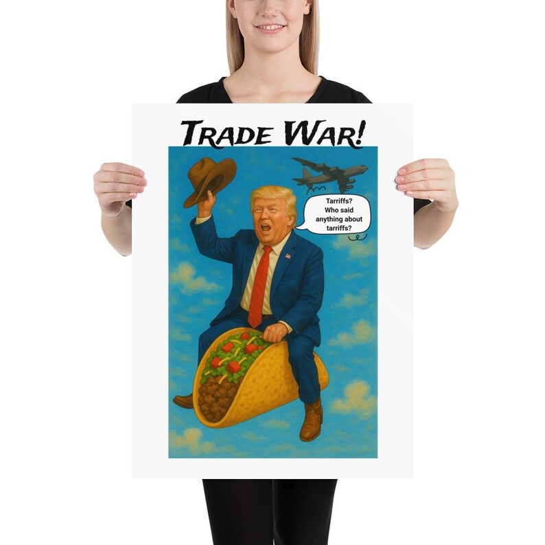 Trade War! Poster - Etsy