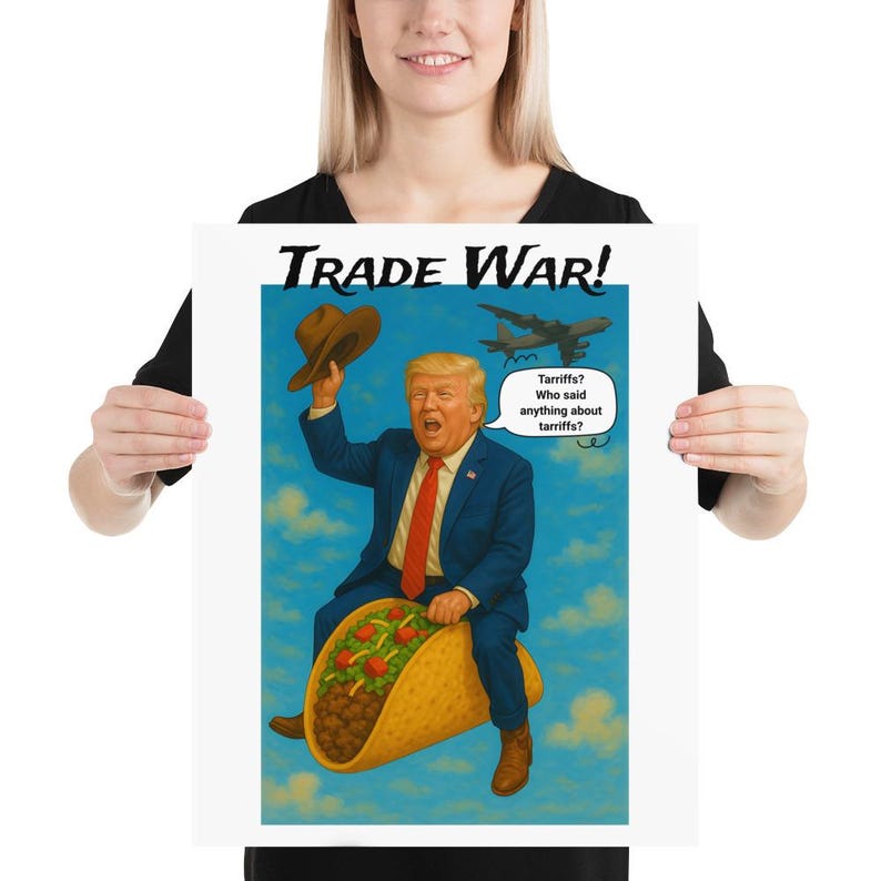 Trade War! Poster - Etsy