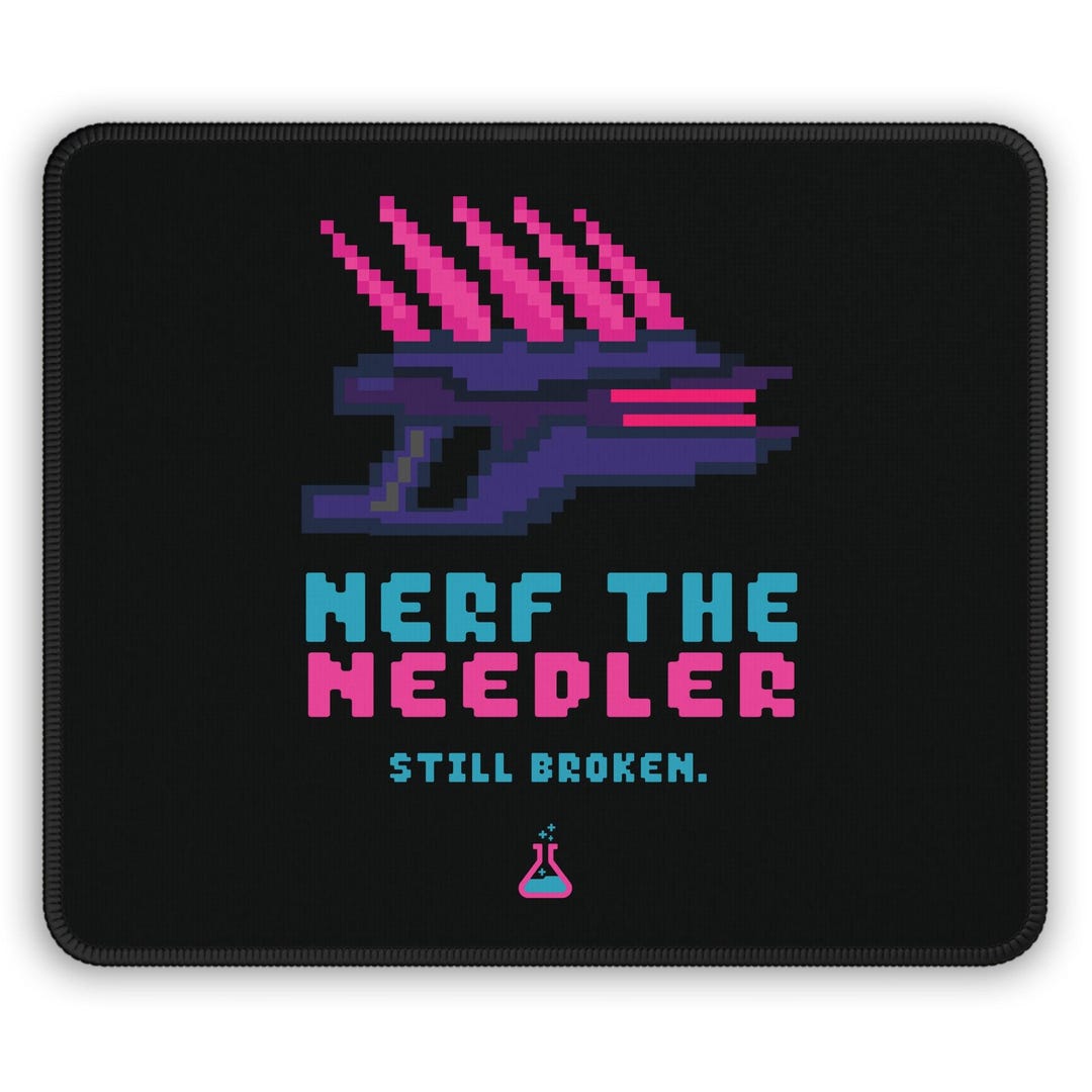 Nerf the Needler Gaming Mouse Pad - Etsy