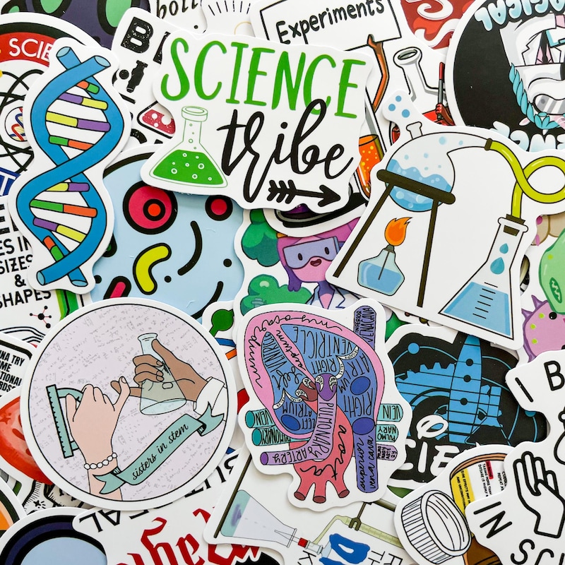 Chemistry Stickers - Etsy