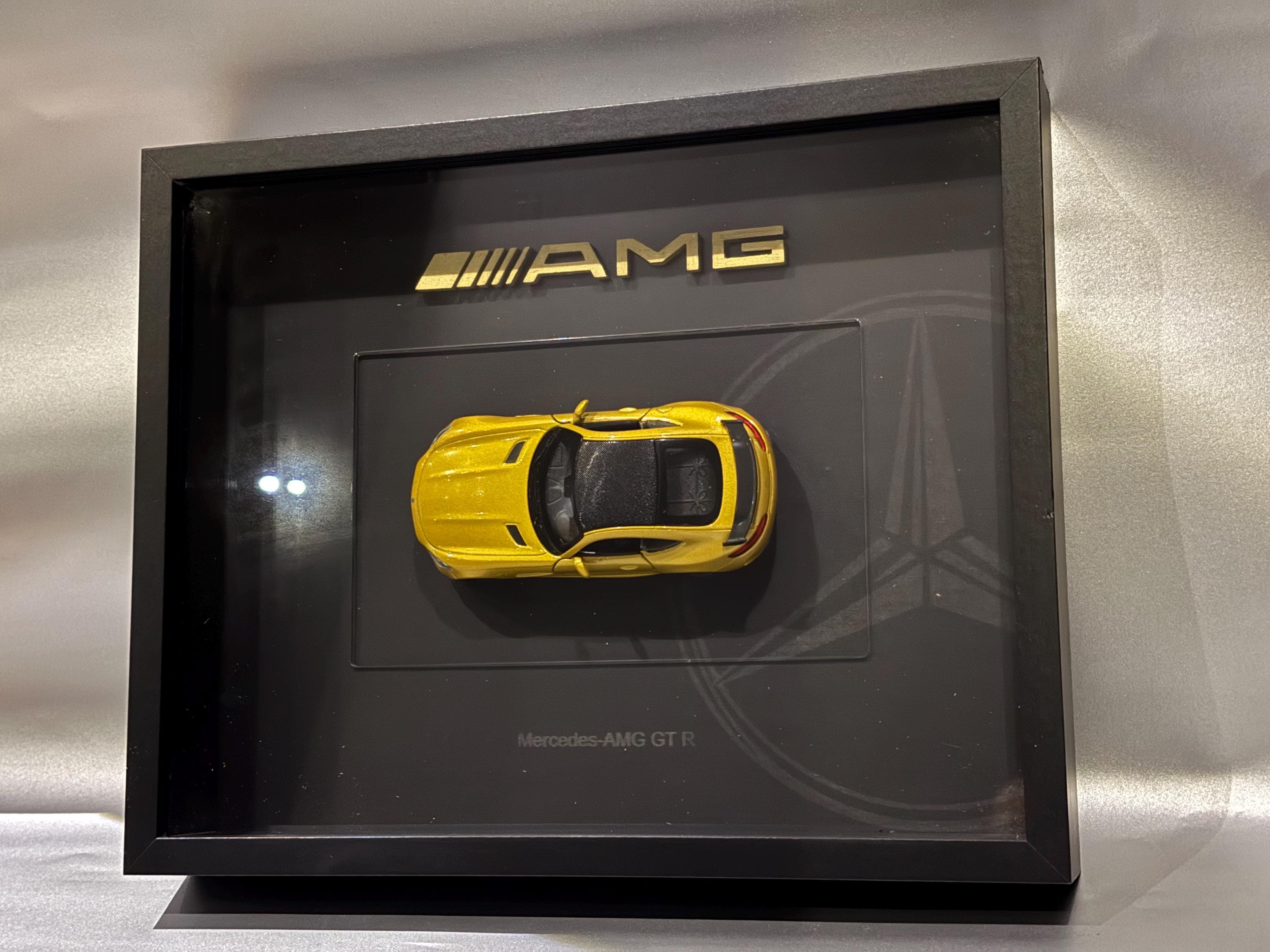 Auto Art Frame – Signature Edition | Mercedes AMG GTR | Handmade Car ...