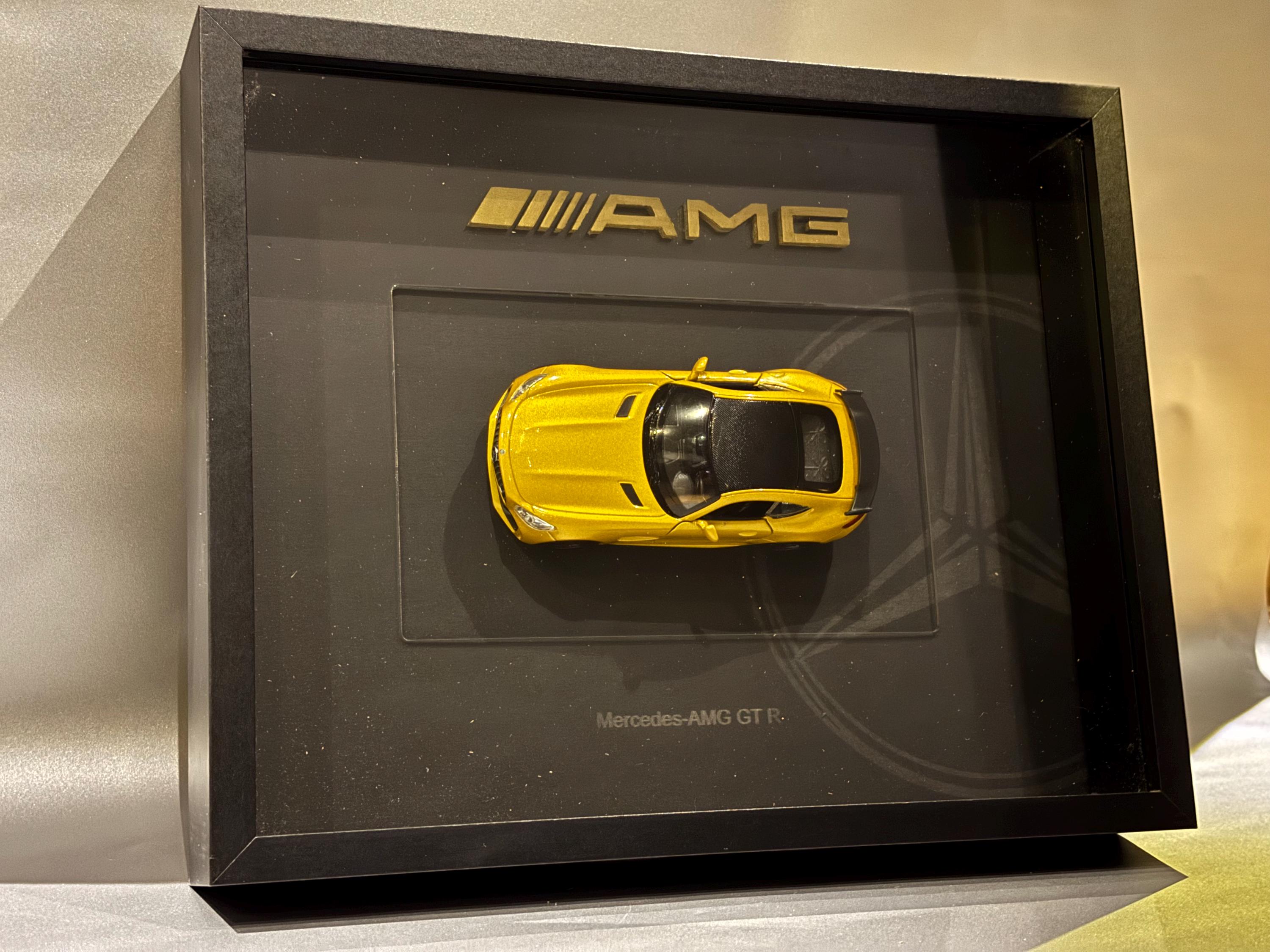 Auto Art Frame – Signature Edition | Mercedes AMG GTR | Handmade Car ...