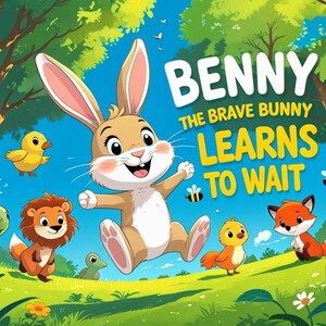 Benny the Brave Bunny - Printable Kids Storybook for Toddlers PDF and ...