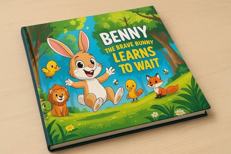 Benny the Brave Bunny - Printable Kids Storybook for Toddlers PDF and ...