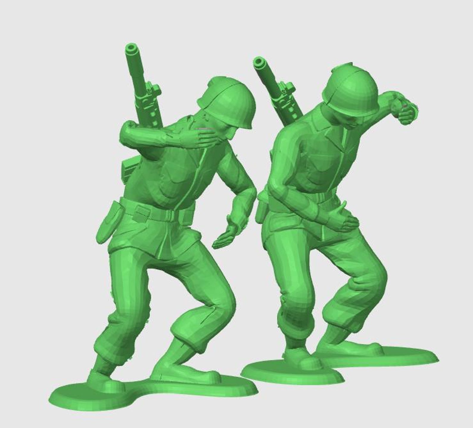 Toy Story Army Men Bucket O Soldiers Climbing Pose Printable Files - Etsy