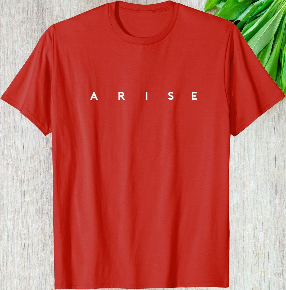 Solo Leveling Arise Shirt, Anime Custom Gift for Fans, Arise Minimalist ...