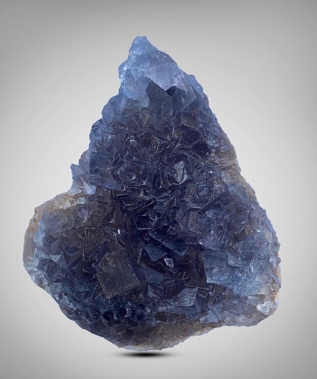 434 Ct Raw Fluorite Phantom With Calcite Specimen: Collector's Healing ...