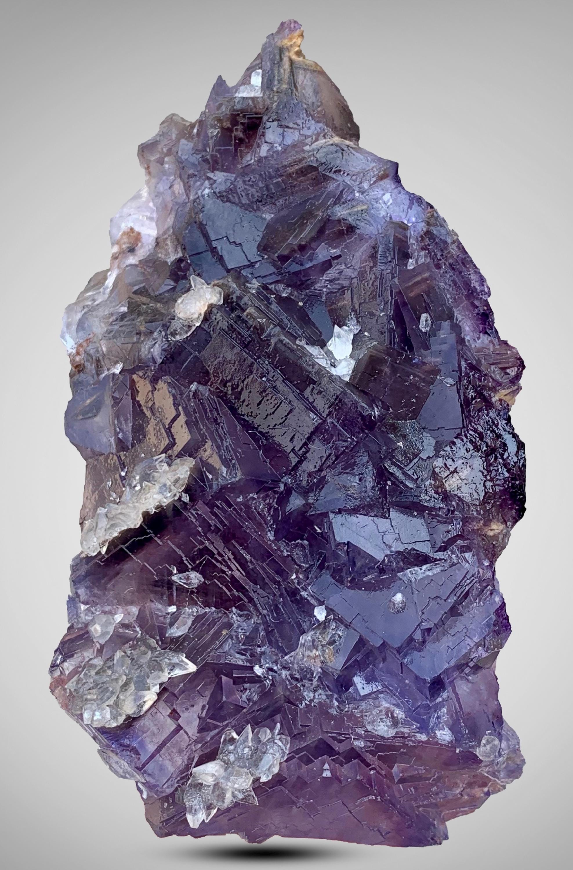 1844 Crt Raw Fluorite Phantom Calcite Specimen: Collector's Crystal ...