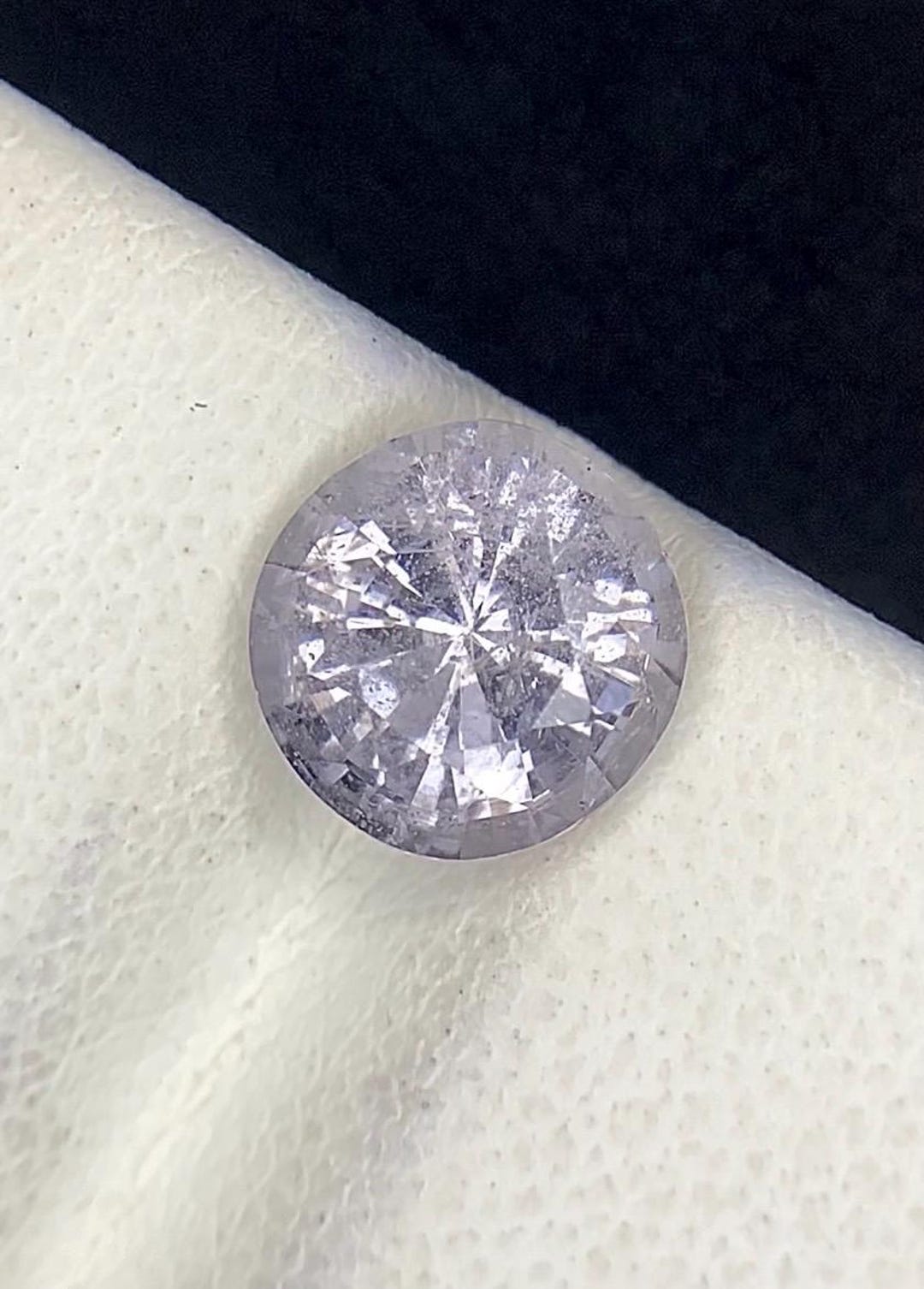 2 Carat Natural Gray Spinel Round Cut Jewelry Making Gemstone - Etsy
