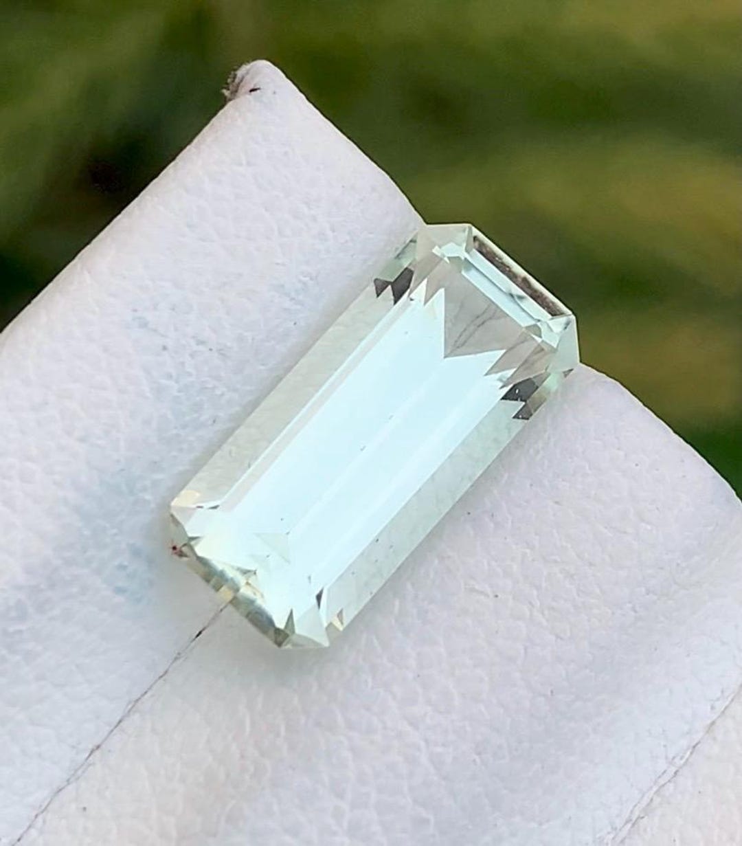 3.40 Crt Emerald Cut Green Beryl Gemstone Loose Faceted Stone - Etsy